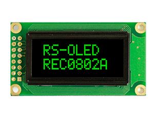OLED Character Display Character OLED Module Raystar Optronics