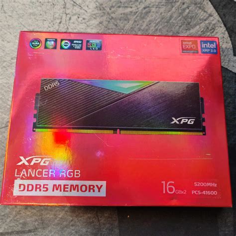 Adata Xpg Lancer Ddr5 32gb 5200 Mhz Jawa