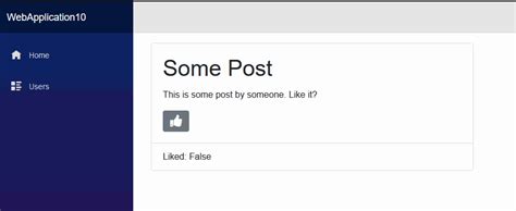 Building A Like Button Using Blazor Server