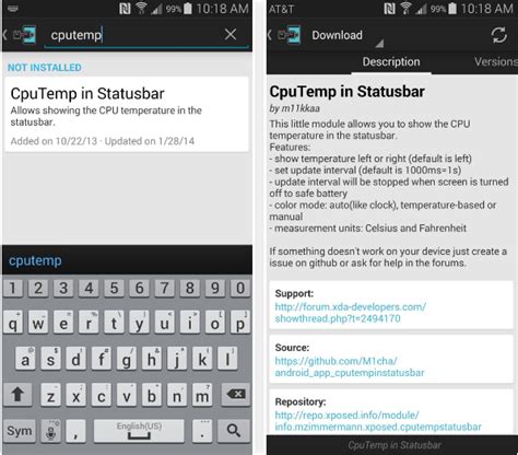 How To Show Cpu Temperature In Android Status Bar Techrockers