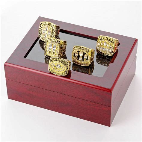 San Francisco 49ers Super Bowl Championship Rings Ringglory