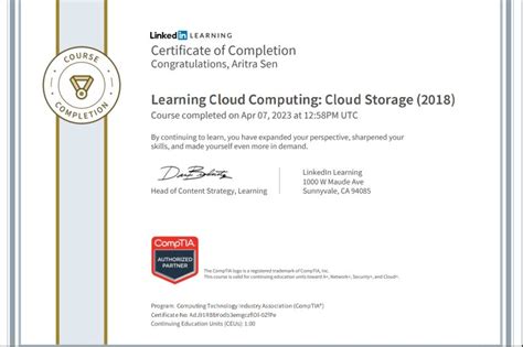 Im Happy To Share That Ive Obtained A New Certification Learning