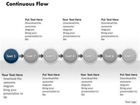 Ppt Continuous Flow PowerPoint Theme Of Practice Macro Steps Templates