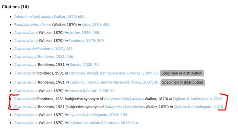 Missing Description In Citations · Issue 22 · Speciesfilegrouptaxonpages · Github