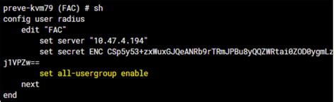 Troubleshooting Tip Incorrect Remote Radius User Fortinet Community