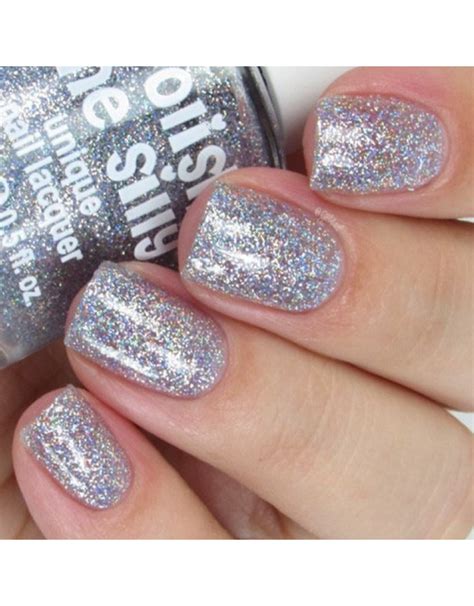 Rainbow Glitter Nail Polish