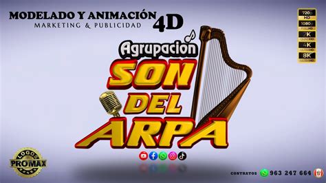Logo Son Del Arpa Logos Promax Youtube