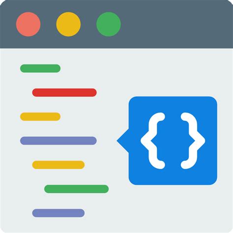 Browser Coding Vector Svg Icon Svg Repo