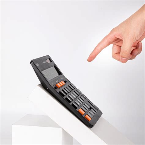 Deli Dual Memory Calculator 12 Digit Dual Power Black