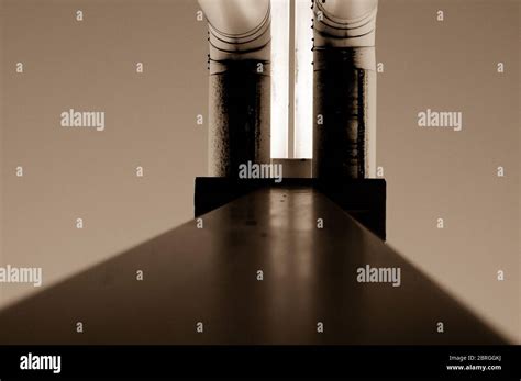 Pipeline And Pipe Rack Of Petroleum Industrial Plant Offshore Industry Oil And Gas Production