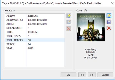 Adding Cover Art To Flac File From Command Line And Gui Life Of A