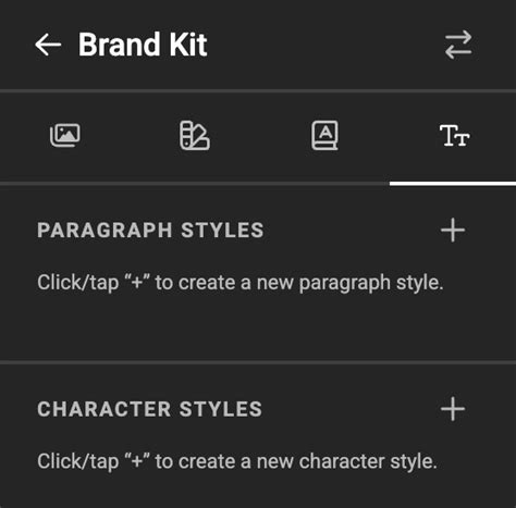 Paragraph Styles Chili Grafx Guides