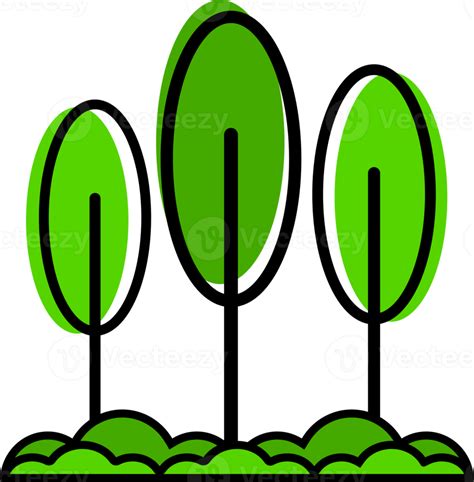 Tree Doodle Icon 28654439 PNG