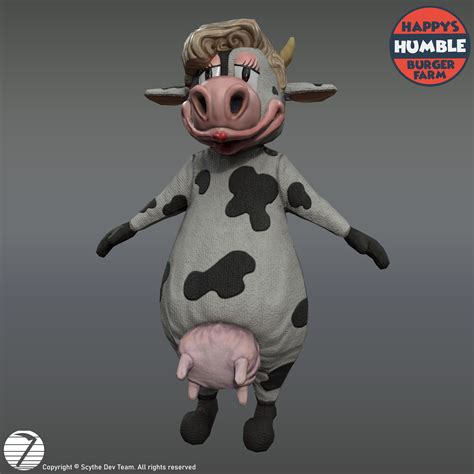 Shao Xii Happys Humble Burger Farm Happy The Humble Heifer