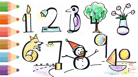 Drawing By Using Numbers 19 Using Numbers To Draw