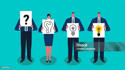 문제 해결 문제 제기 및 문제 해결 문제를 해결책으로 바꾸는 과정 전구에 물음표를 찍는 사업가 줄에 서 있는 과정 개념에 대한 스톡 벡터 아트 및 기타 이미지 Istock