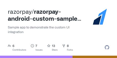 Github Razorpayrazorpay Android Custom Sample App Sample App To Demonstrate The Custom Ui