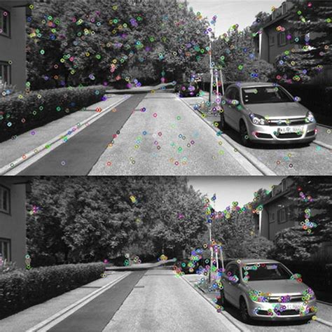 Feature Points Detected By Lk Orb Slam2 And Traditional Orb Algorithm