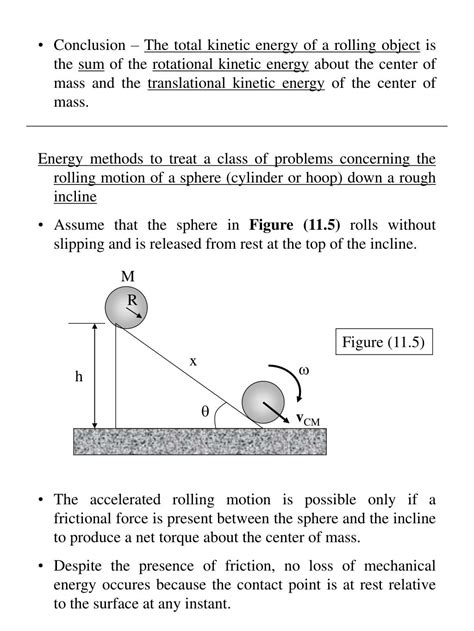Ppt Chapter 11 Rolling Motion And Angular Momentum 11 1 Rolling Motion Of A Rigid Object
