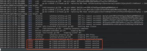 Ipfs Cluster Daemon Shut Down Unexpectedly Ipfs Cluster Ipfs Forums