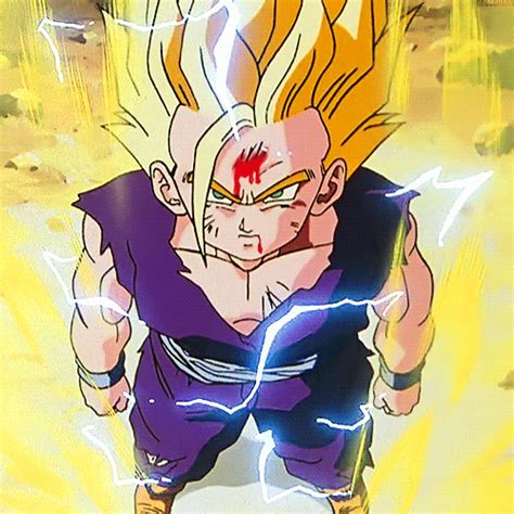 Gohan Dbz Power Up — Super Saiyan   Abyss