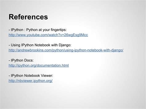 Introduction To Ipython And Notebook Pdf