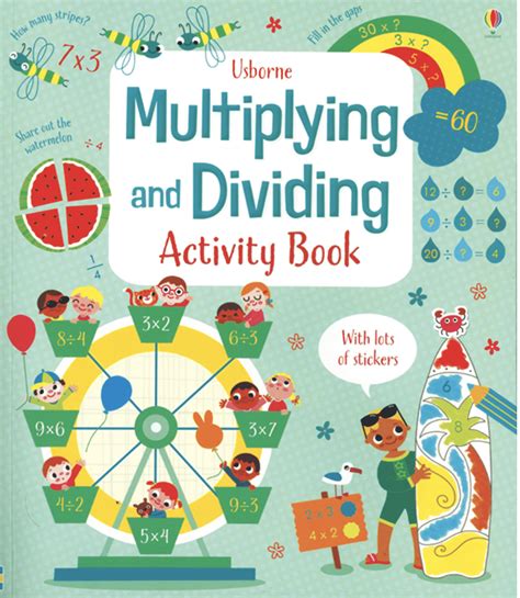 math multiplying and dividing activity book homeschool curriculum fair