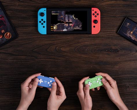 8bitdo Micro Bluetooth Gamepad Blue