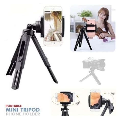 Jual Tripod Mini Smartphone Handheld Grip Pegangan Dan Dudukan Kamera Di Seller Smart Projeck