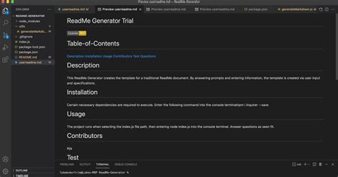 github lukemcm89 readme generator a command line application that dynamically generates a