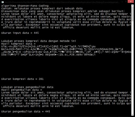 Algoritma Shannon Fano Coding Piptools