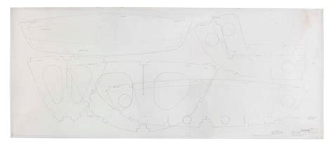 Construction Plan For Transom Framing For Contender Class Vessel Works A Museum