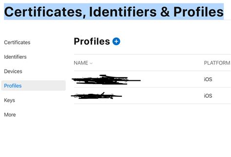 Ios Distribution Certificate Profile Doesnt Include The Selected