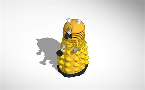 3d Design Dalek Tinkercad