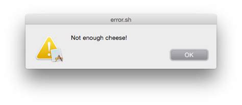 how to show gui dialog window from shell script on a mac by artem sapegin