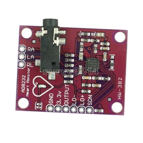 Ad8232 Ecg Physiological Measurement Heart Pulse Ecg Monitor Sensor Module Single Lead Heart