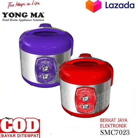 Harga Promo Magic Com Yongma Smc 7023 Rice Cooker Yongma Smc 7023 Ymc 702 2l 100 Original