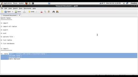Apache Sqoop Tutorial Part 2 Youtube