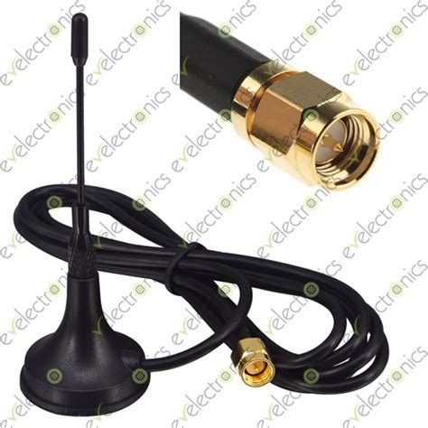 GSM GPRS Dbi G G Inches External WiFi Antenna Magnetic Base In Pakistan