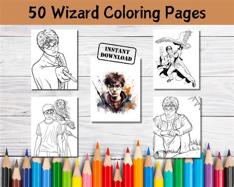Hermione Coloring Pages 2025