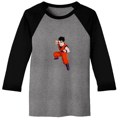 Mystic Gohan Render Extraction Baseball Tees Sold By Garwar Eco Sku 99752785 Printerval