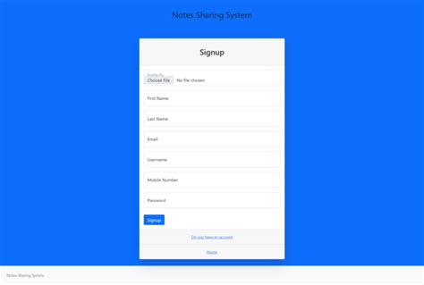 online notes sharing system project using python django and mysql