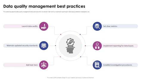 Data Quality Management Best Practices Ppt Sample
