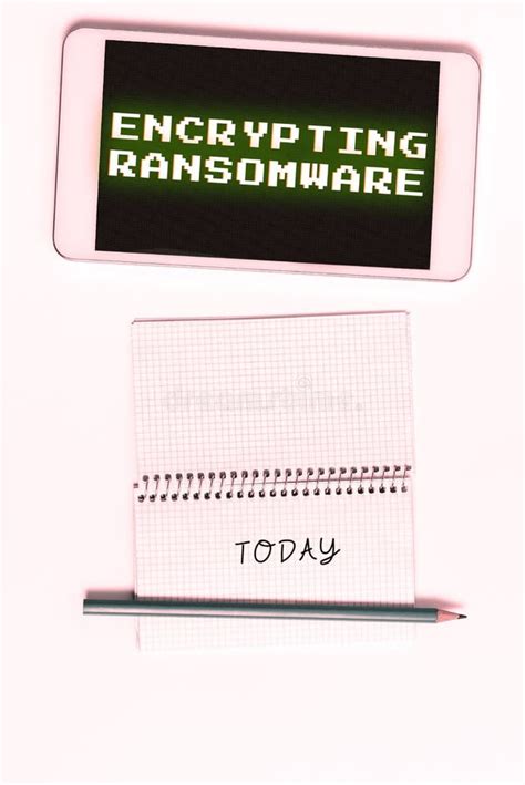 Text Caption Presenting Encrypting Ransomware Conceptual Photo Protect Confidential Data From