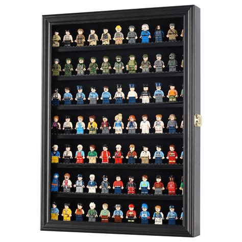 Minifigure Display Case Building Block Toy Minifigures Display Case