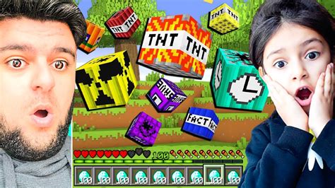 100 სხვადასხვა სუპერ Tnt ის აფეთქება Minecraft ში Youtube