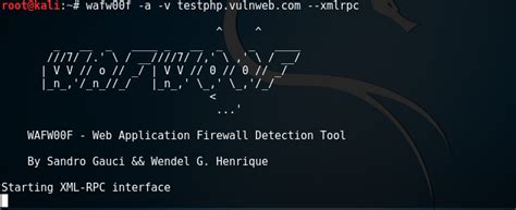 Web Application Firewall Detection Using Kali Linux Wafw00f