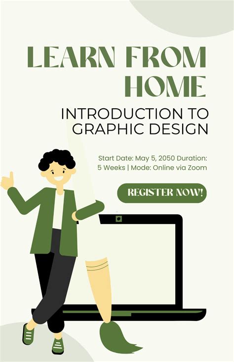 Free Course Poster Templates Editable And Printable