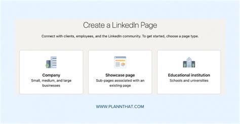 How To Create A LinkedIn Company Page Step By Step Guide And Tips Plann By Linktree