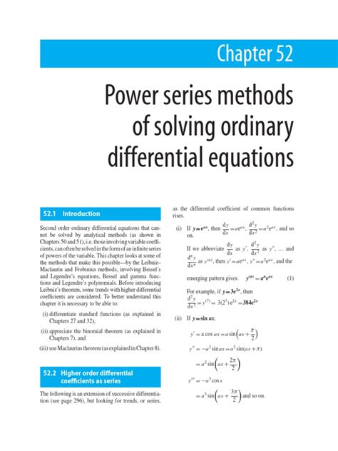 Successive Differentiation Pdf Derivative Equations